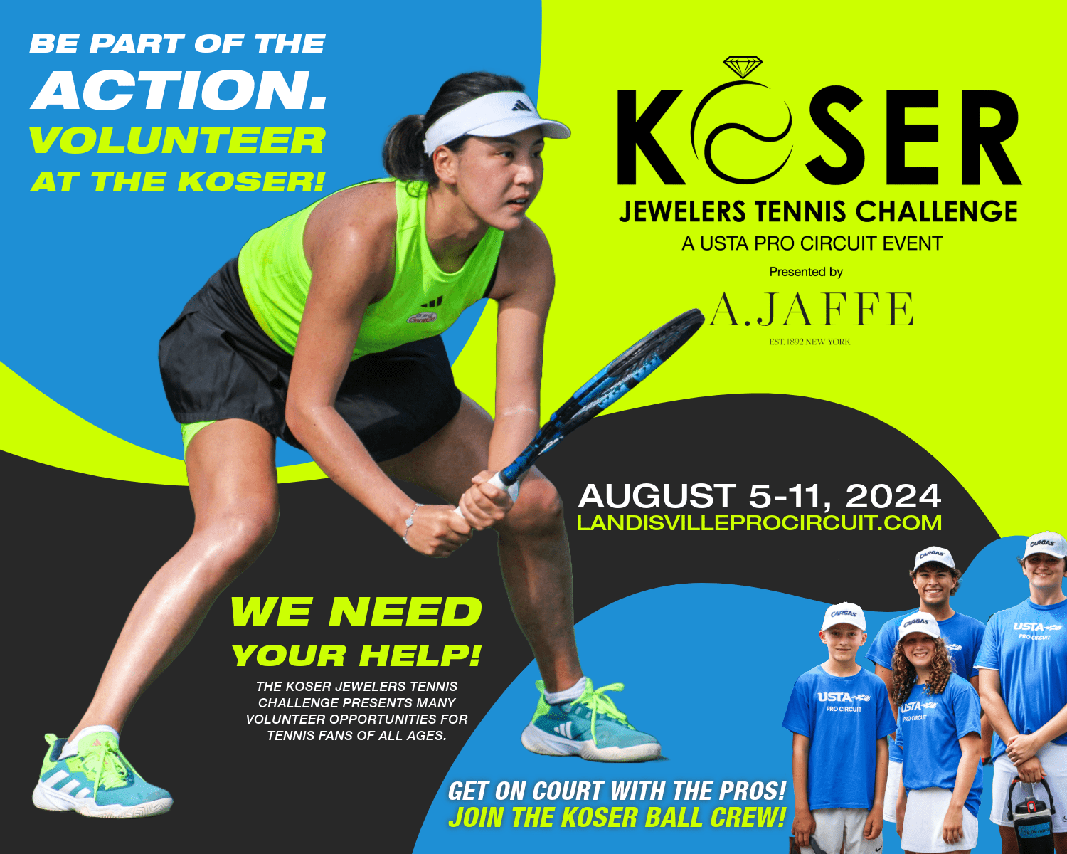 Join the Action at the Koser Jewelers Tennis Challenge! - Hempfield ...